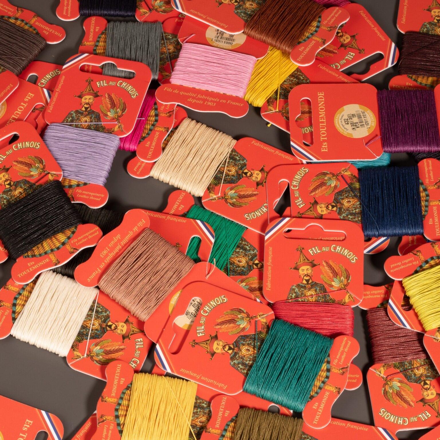 FIL AU CHINOIS – LIN CABEL WAXED LINEN THREAD - Belts Production