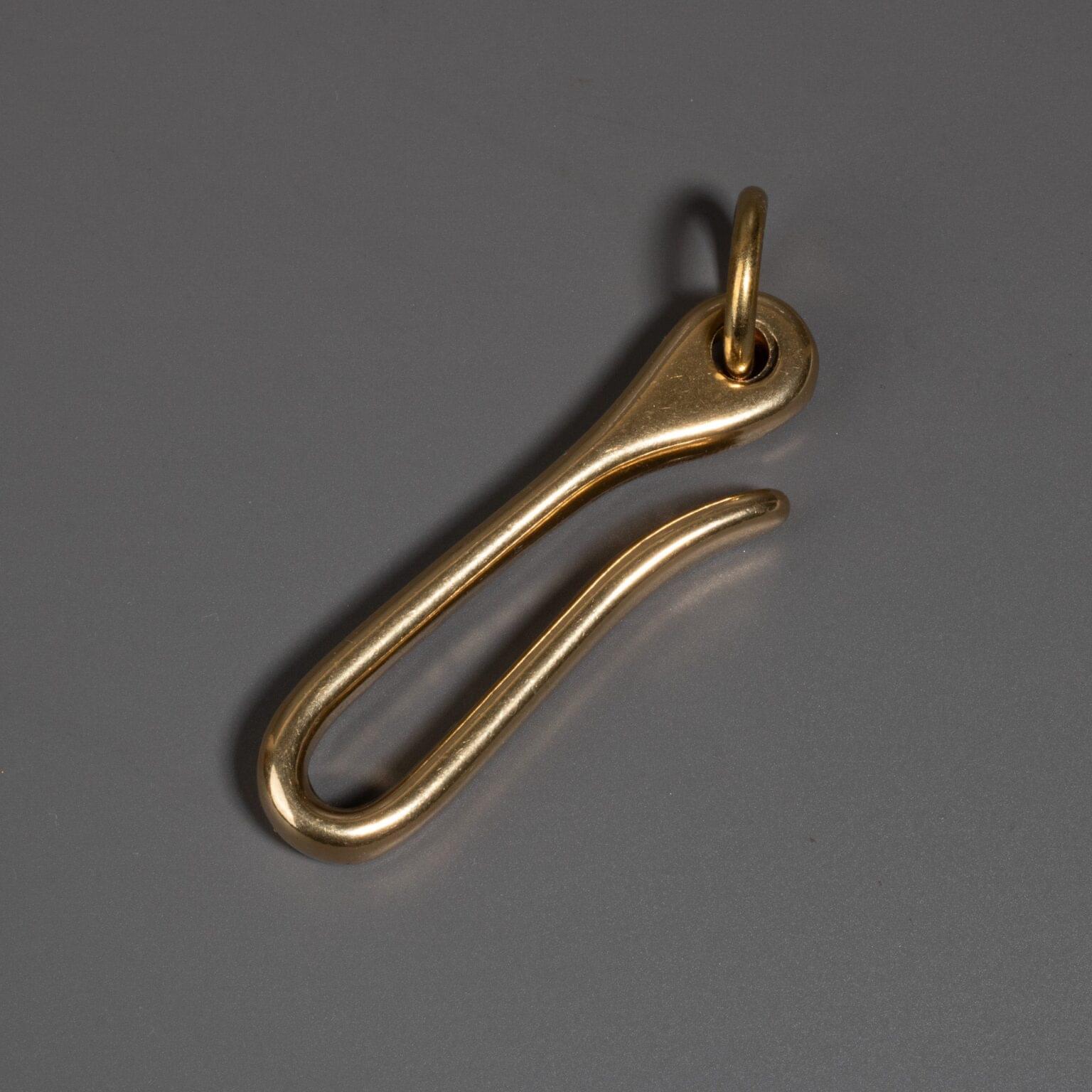 SOLID BRASS FISH HOOK - Belts Production