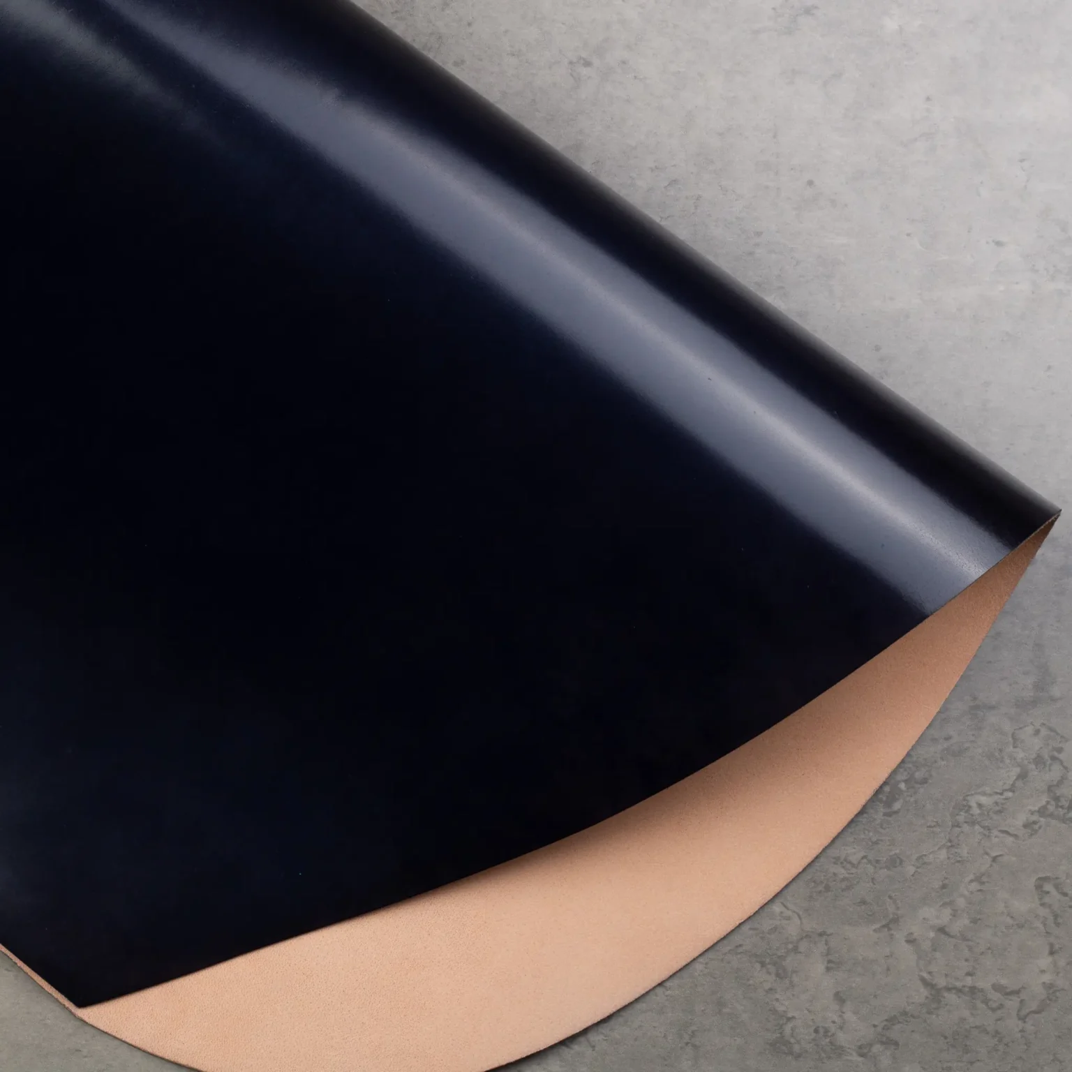 ROCADO SHELL CORDOVAN – BLUE – WITH TWO STAMP - Belts Production