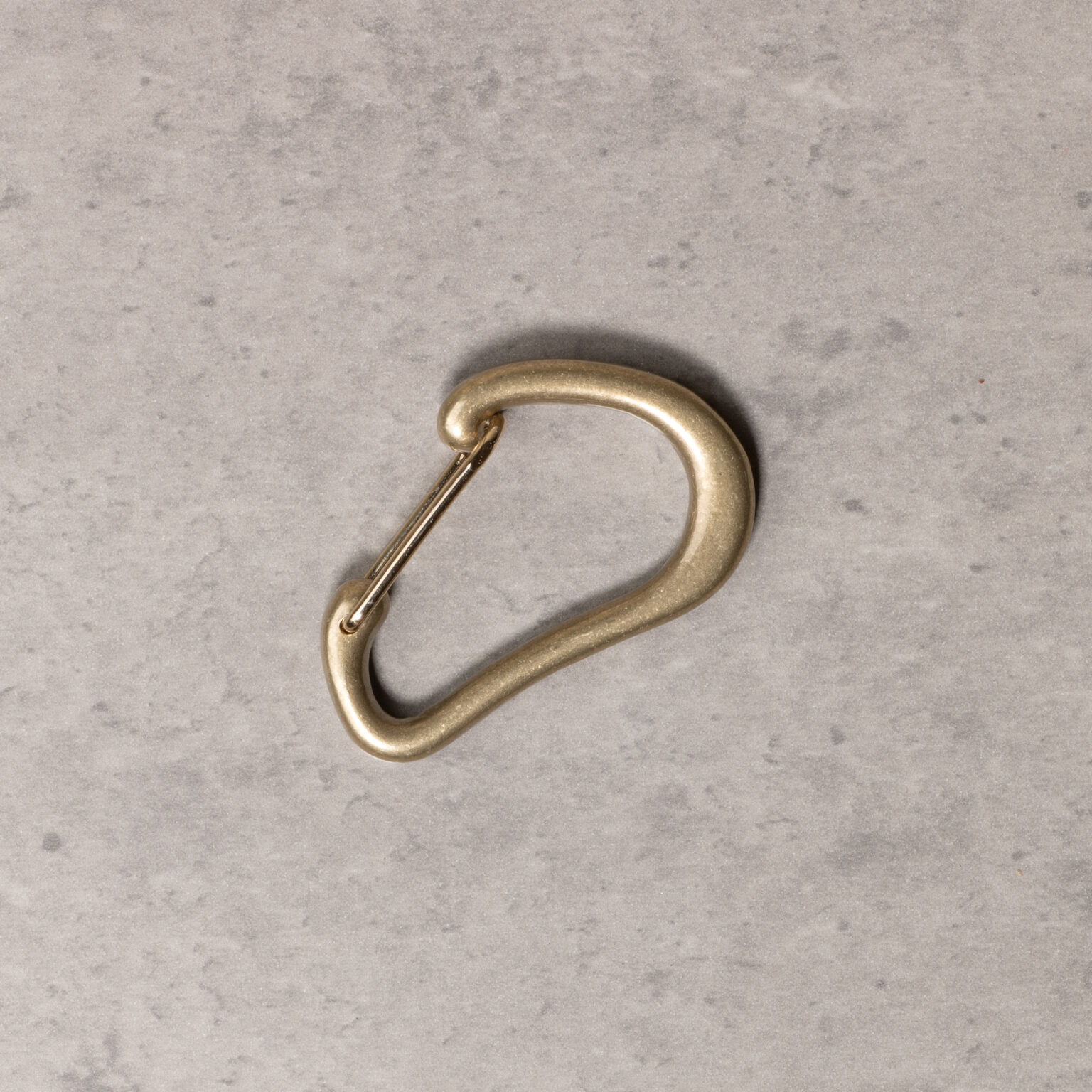 JAPANESE SOLID BRASS CARABINER L - Belts Production