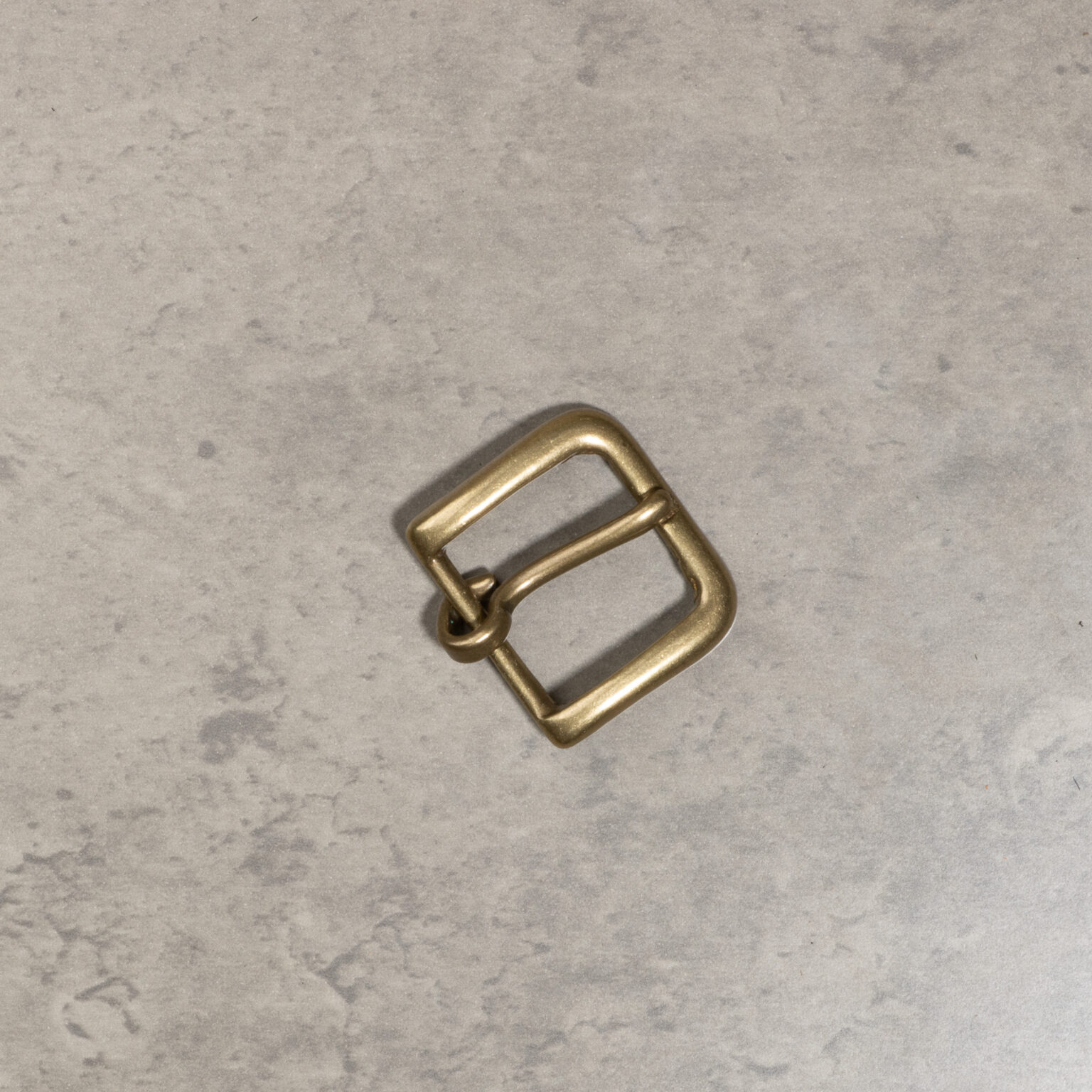 JAPANESE SOLID BRASS BUCKLE 2.5 CM - Belts Production