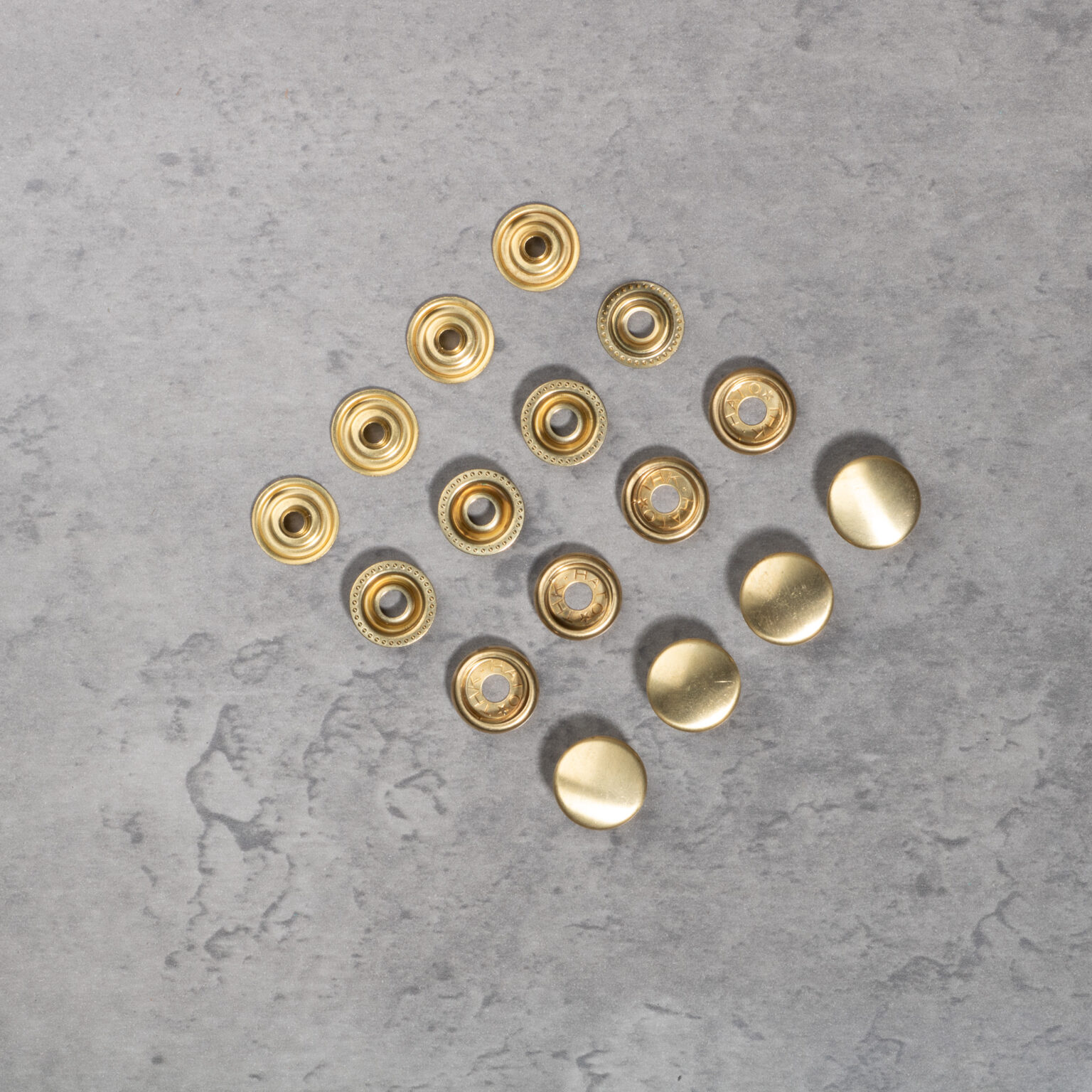 HASI-HATO SNAPS 15mm SOLID BRASS - Belts Production